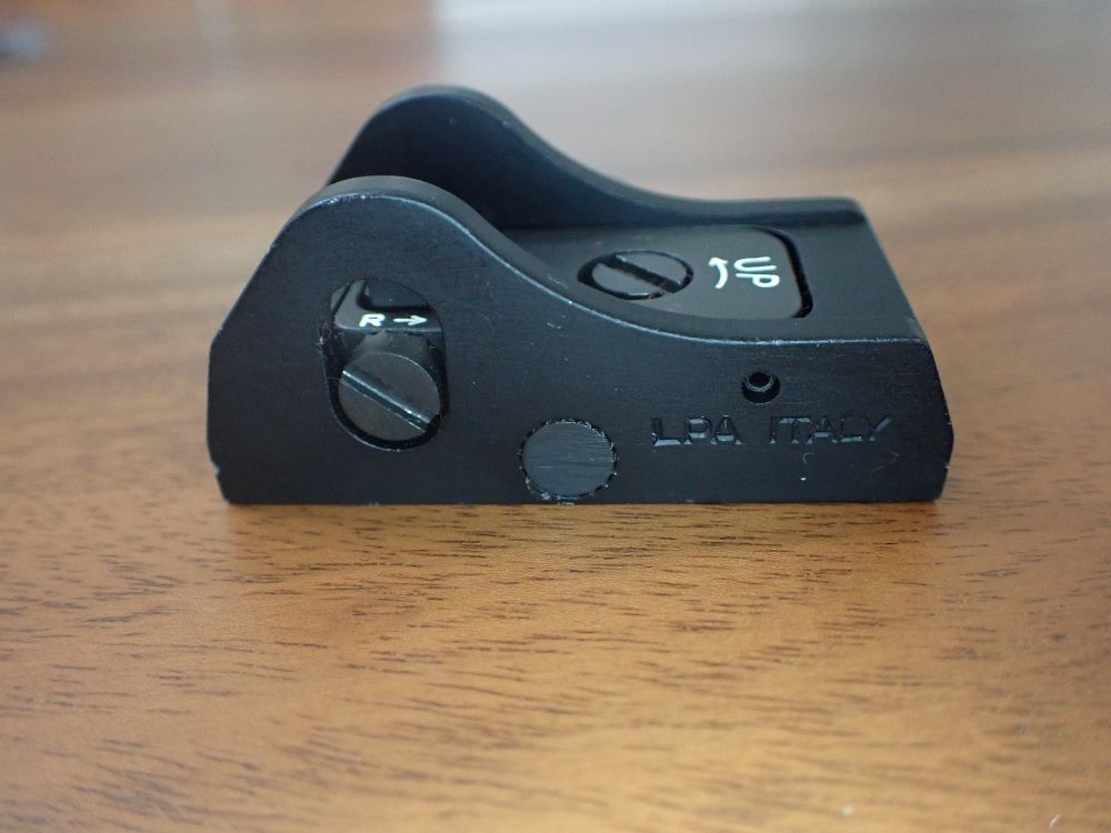 LPA Ghost Ring Rear Sight Picatinny Mount