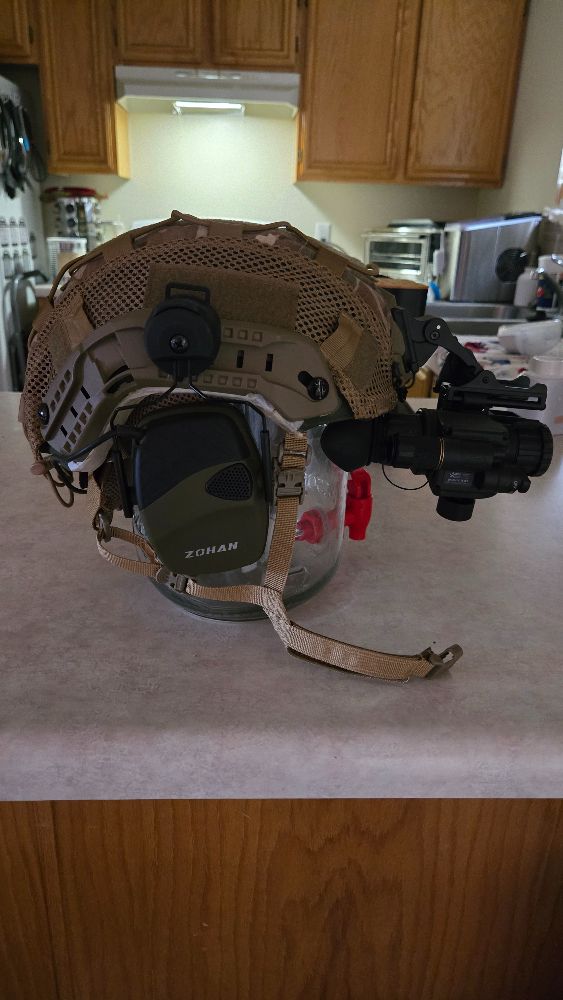 Turn key white phosphor night vision set up.