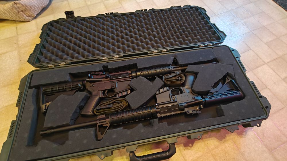 2 Ruger AR-556 in pelican case