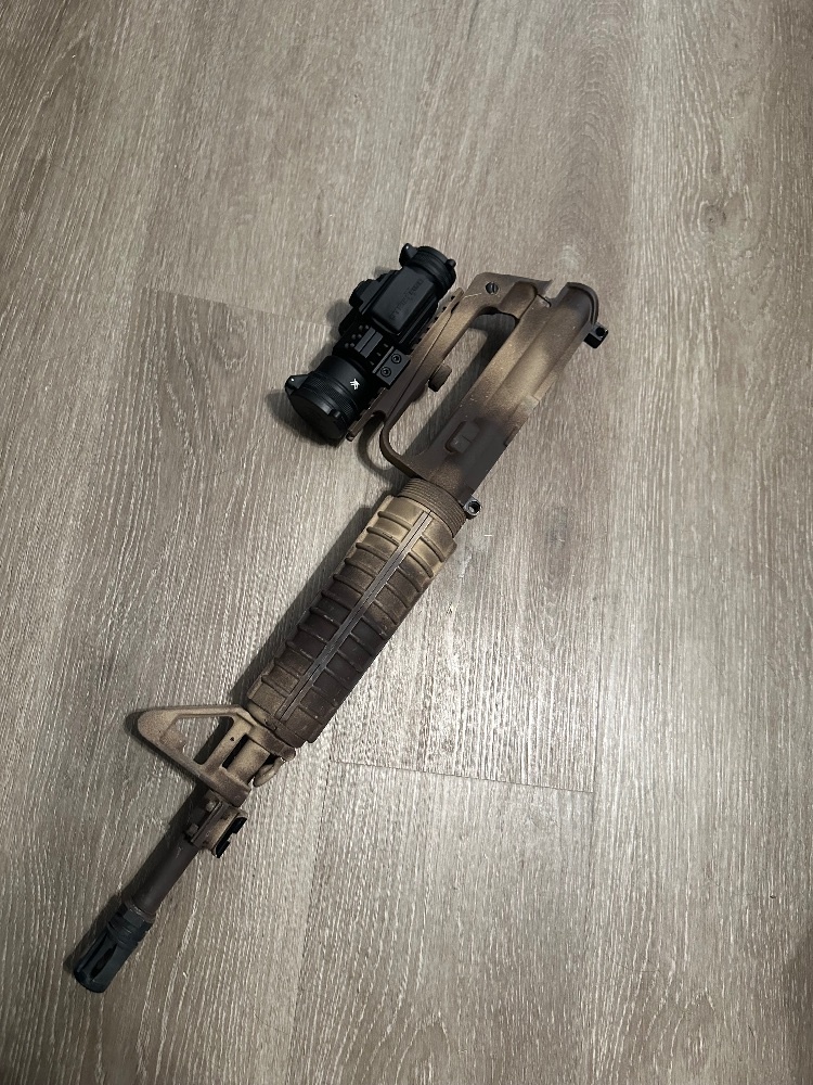Car 15 12.5 upper with red dot for trade