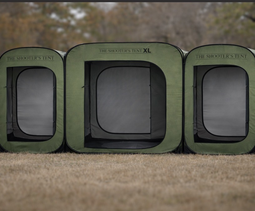 New in box shooting range tents